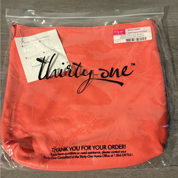 thirty-one | Bags | Thirty One Calypso Coral Pebble Studio Thirty One ...